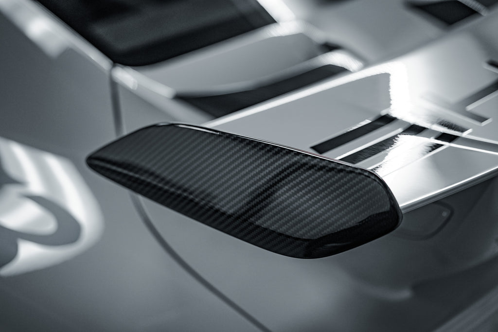 GT3 Carbon Fiber Wing End Plates - 2017-2019 Porsche GT3 (991.2 ...